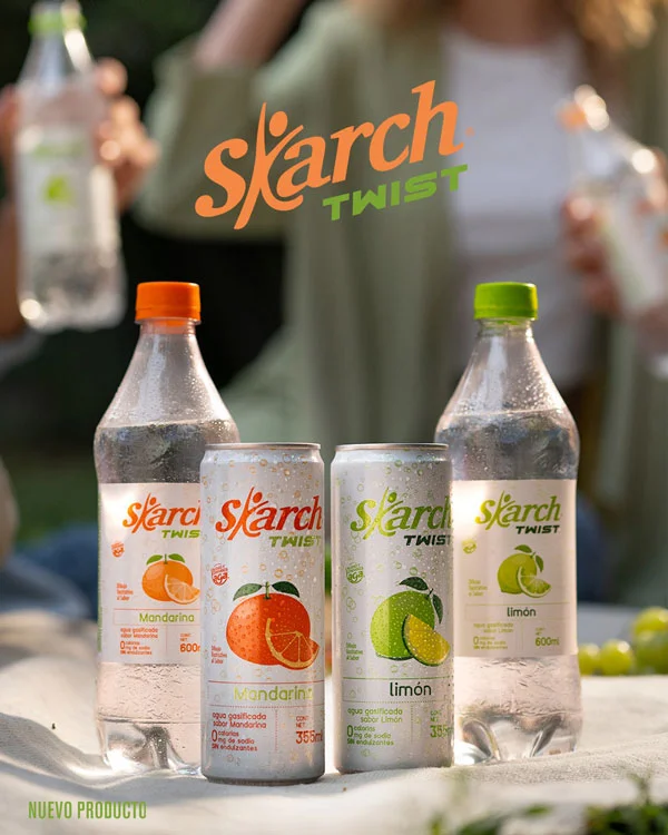Skarch Twist - Agua Soda sin Azúcar con Sabor Natural